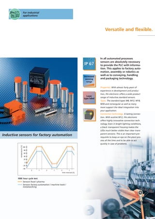 Inductive Sensor Brochure | PDF