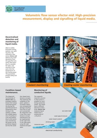 MID Flow Sensor Brochure | PDF