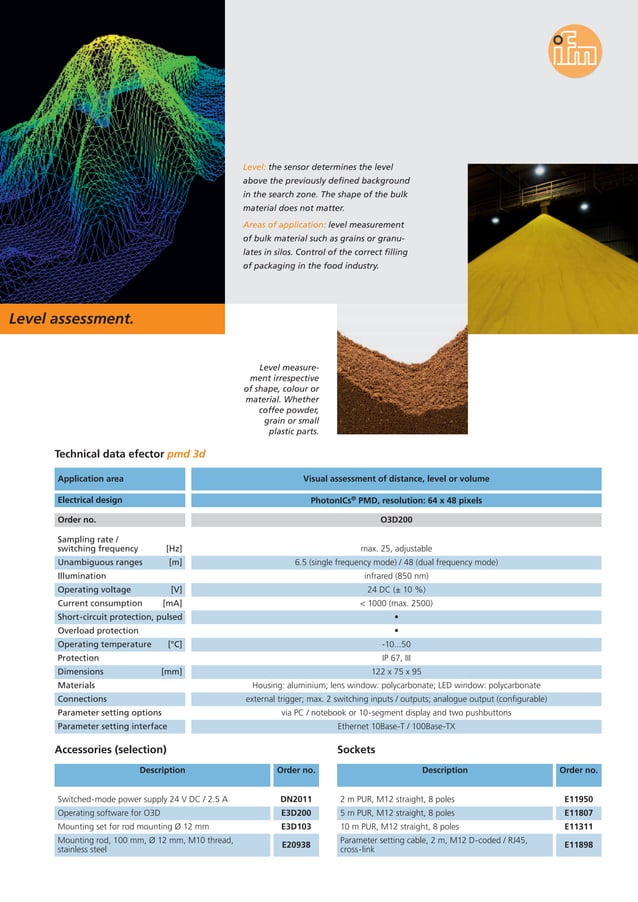 PMD 3D Sensor Brochure | PPT