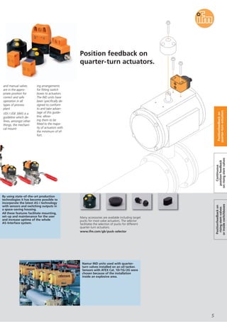 Valve Control Sensor Brochure | PDF