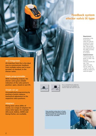 Valve Control Sensor Brochure | PDF