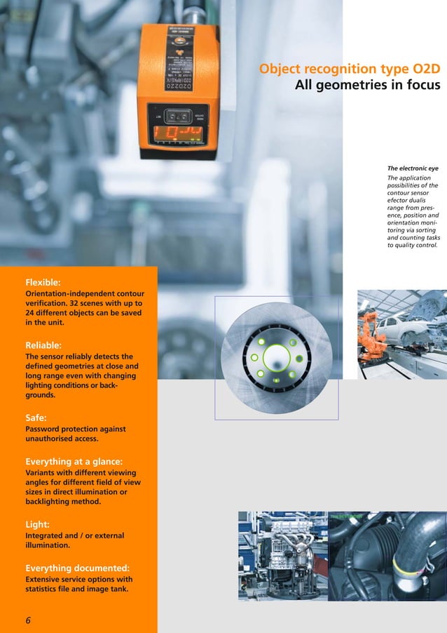 Vision sensors for recognition and assessment of objects and scenes ...