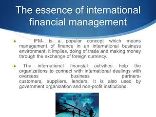 International Financial management | PPT