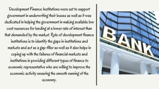 Collapse of Development Finance Insitutions (DFIs) | PDF