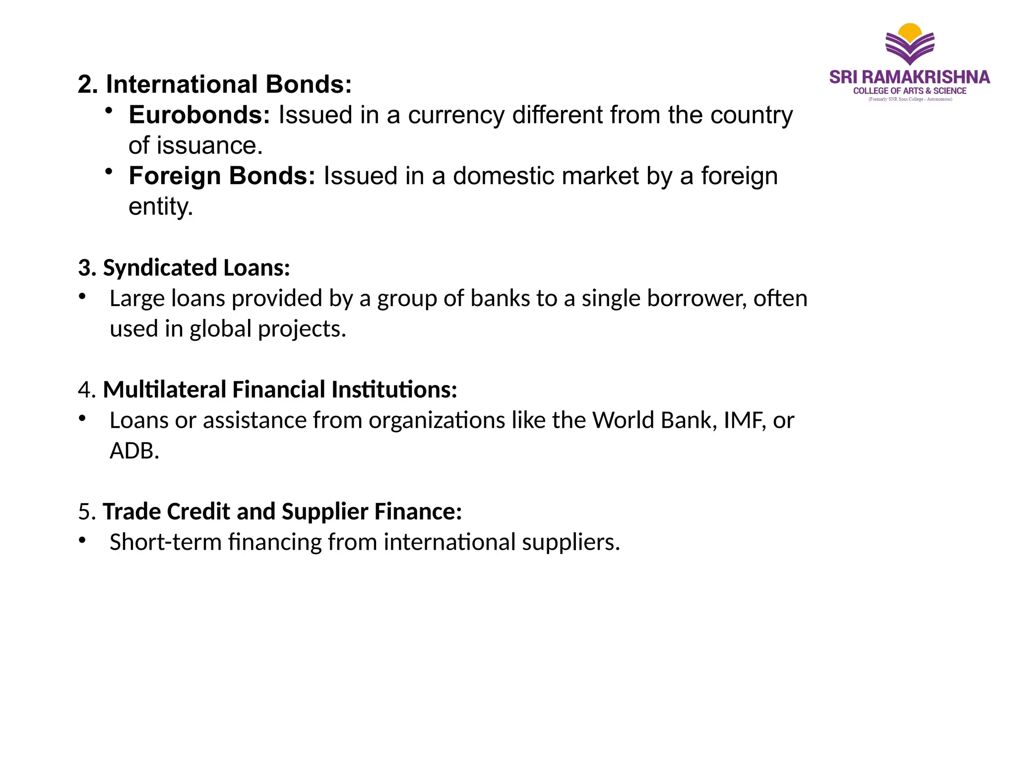 IFM 4 - BORROWING AND INVESTMENT IN IFM | PPT