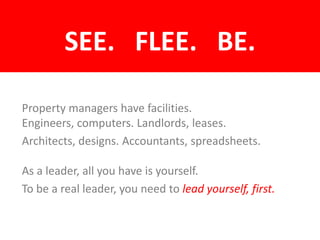 Lead Yourself First | PPTX