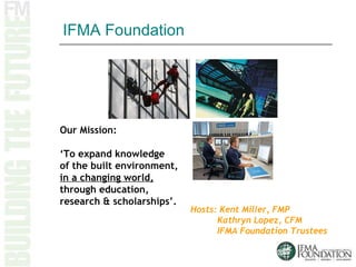 Ifma Foundation First Working Group 100809 | PPT | Non-Profit Organizations | Industries