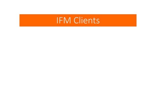 IFM Client Creds.pptx