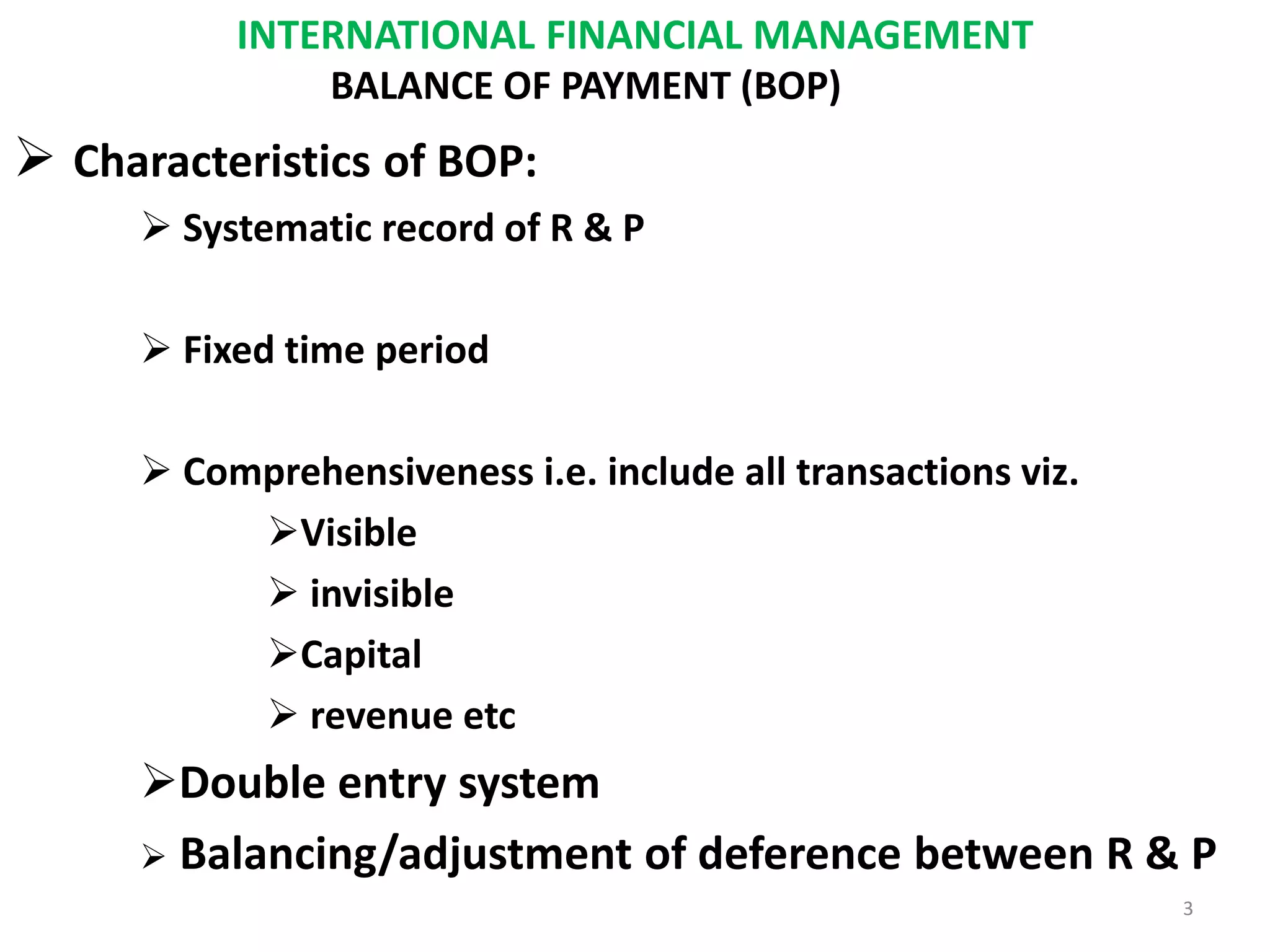 Ifm components of bop | PPT