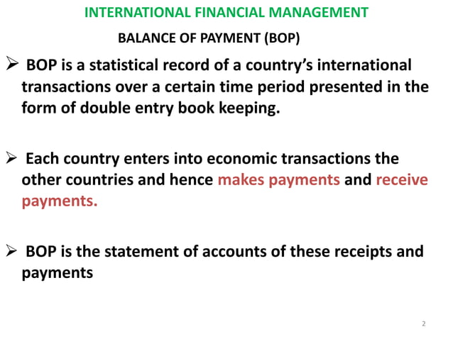 Ifm components of bop | PPT