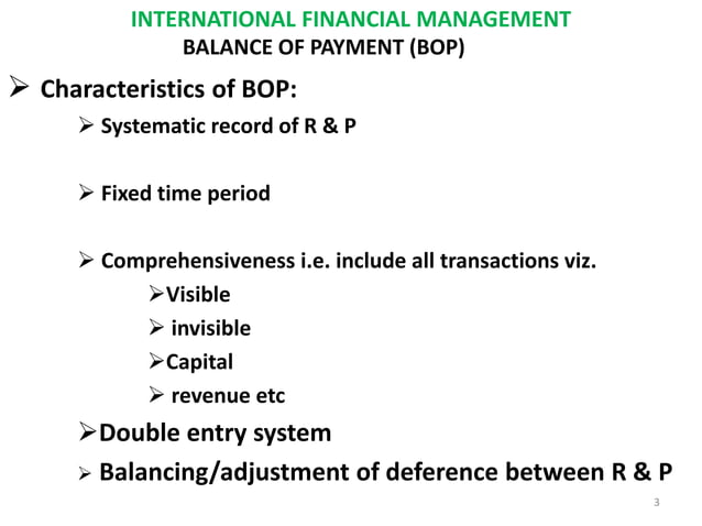 Ifm components of bop | PPT