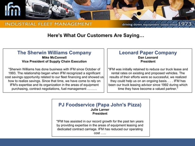 Ifm E Presentation | PPT