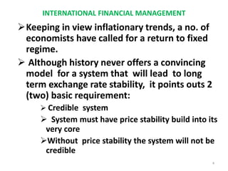 Ifm evaluation of floating rates | PPT