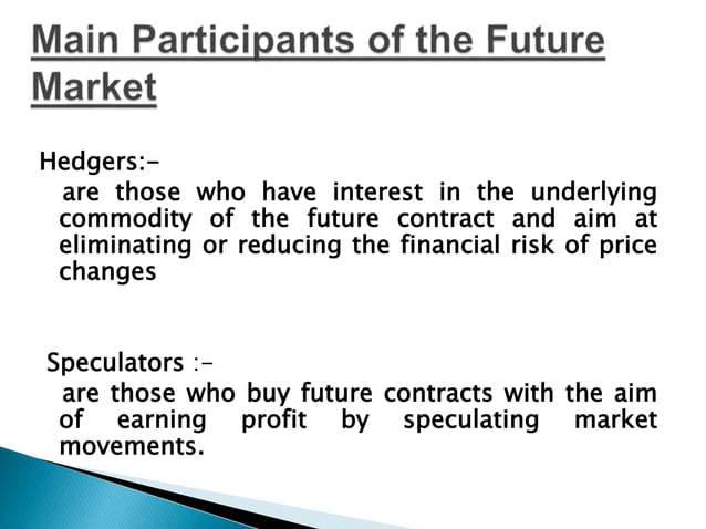 DERIVATIVES - an overview | PPT