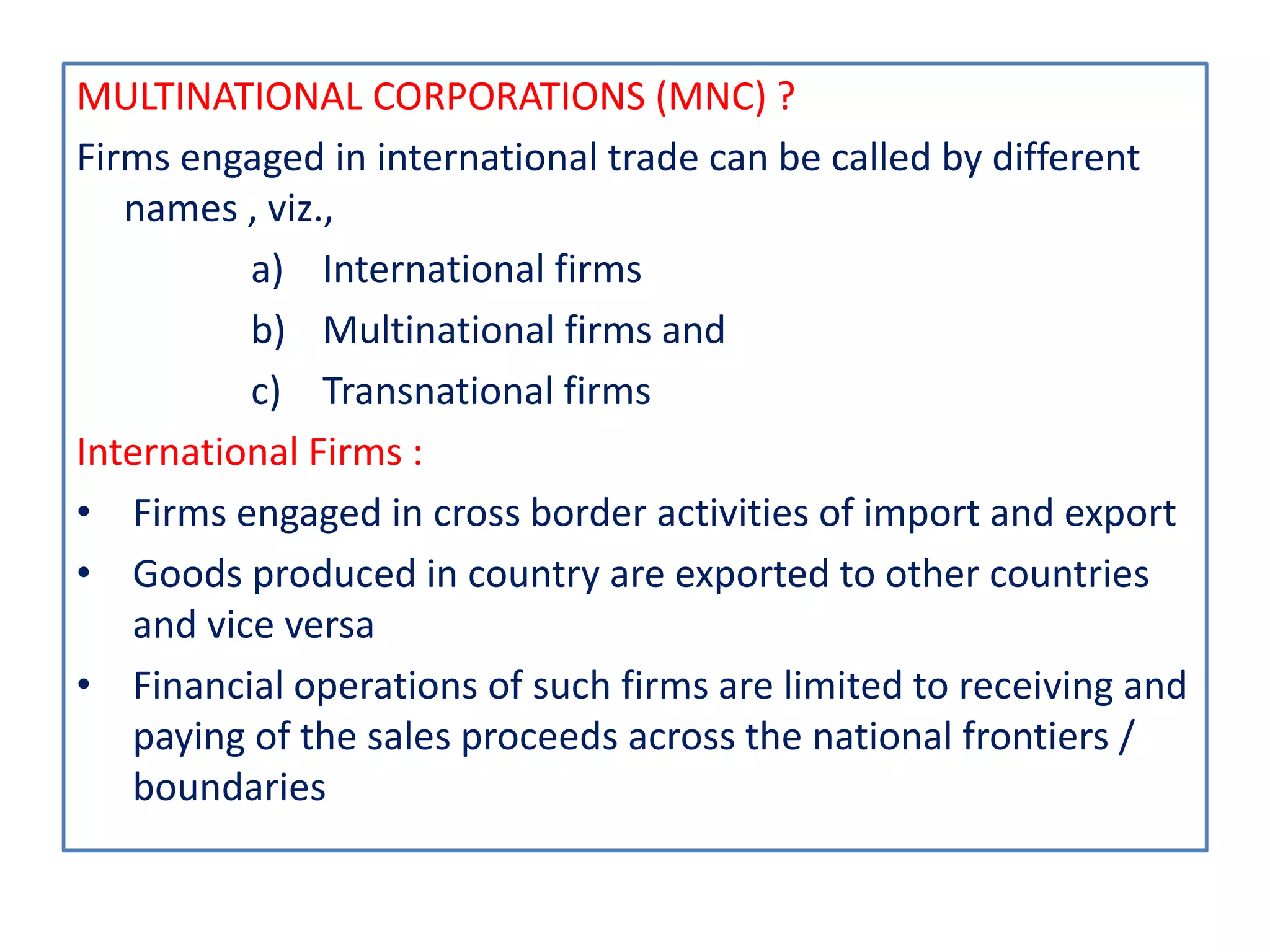 INTERNATIONAL FINANCIAL MANAGEMENT INTRODUCTION | PPTX