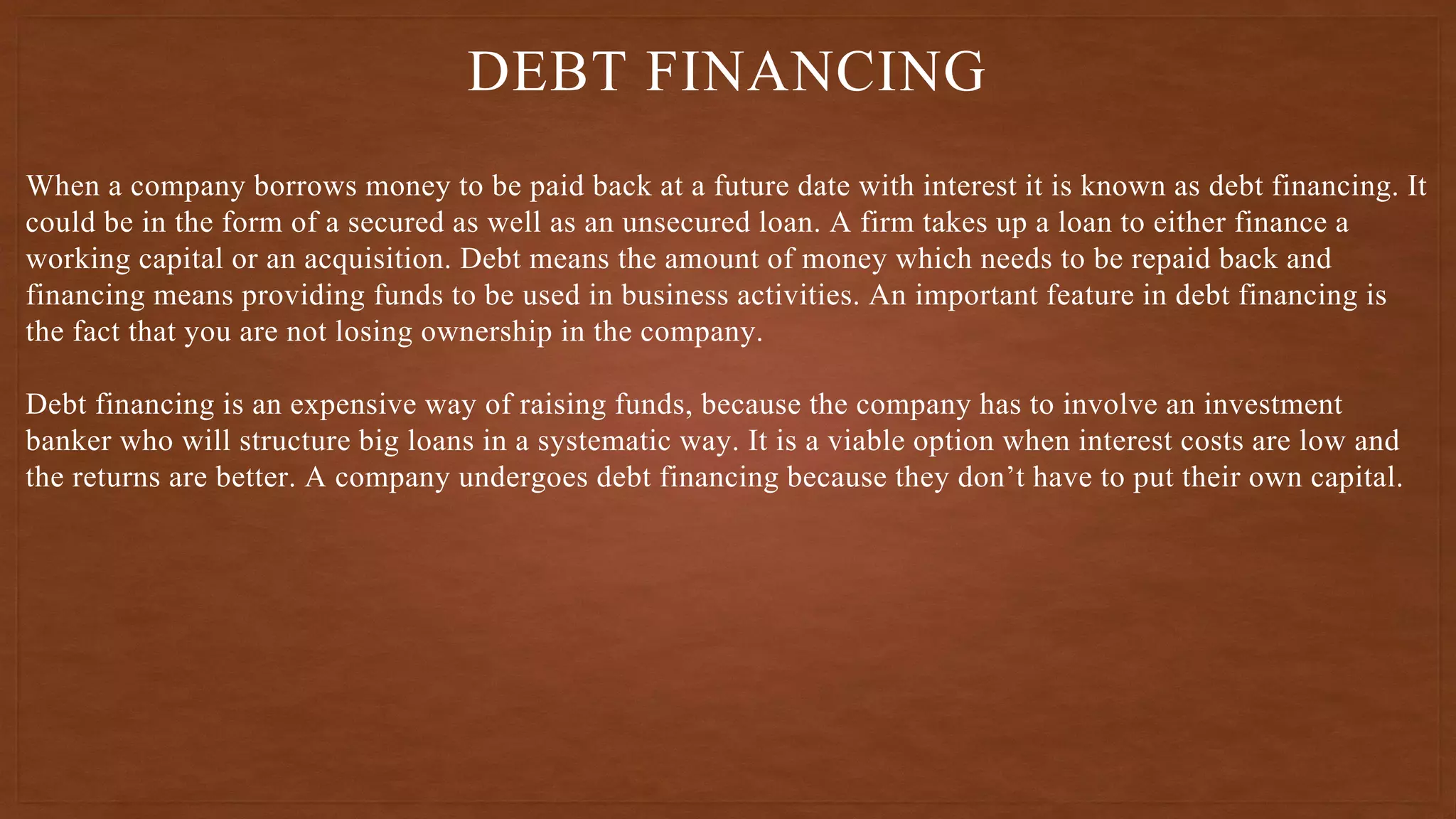 Overseas Fund required by Indian Corporate | PPTX