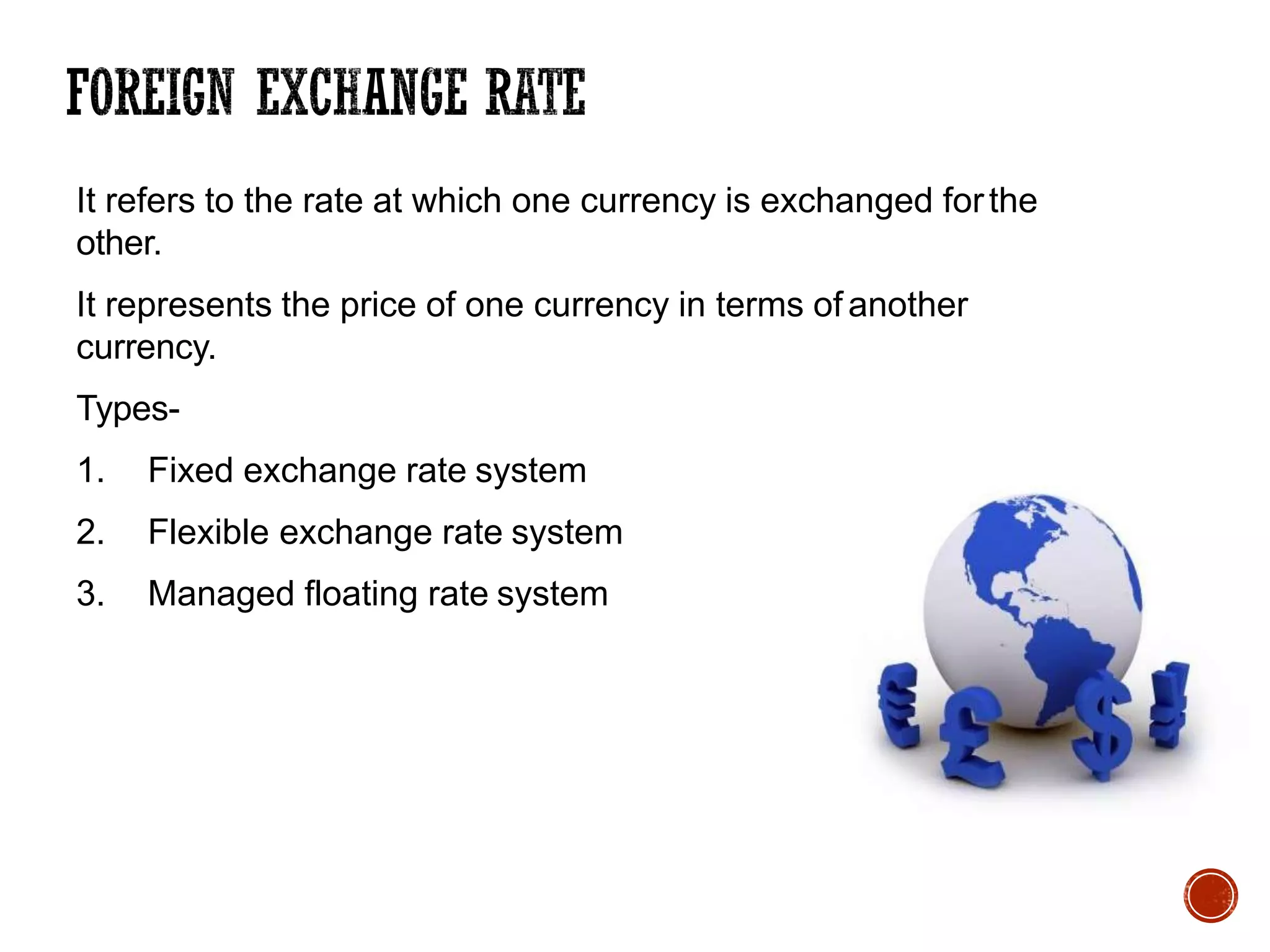 Factor Affecting exchange rate and Theories of exchange rate | PPT