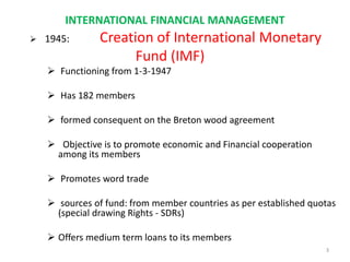Ifm recent changes | PPTX