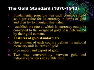 International monetory system | PPT | Stocks and Bonds | Personal Investing