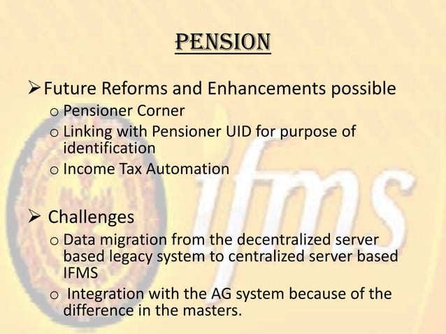 Ifms government of maharashtra | PPTX | Business Accounting & Finance ...