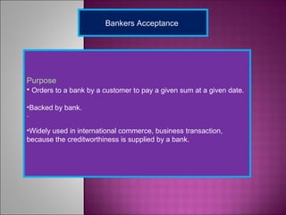Banker Acceptance & Open Account | PPT