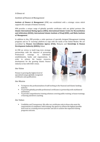 Ifm training schedule 2016 | PDF