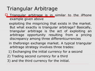 Foreign Exchange market & international Parity Relations | PPT