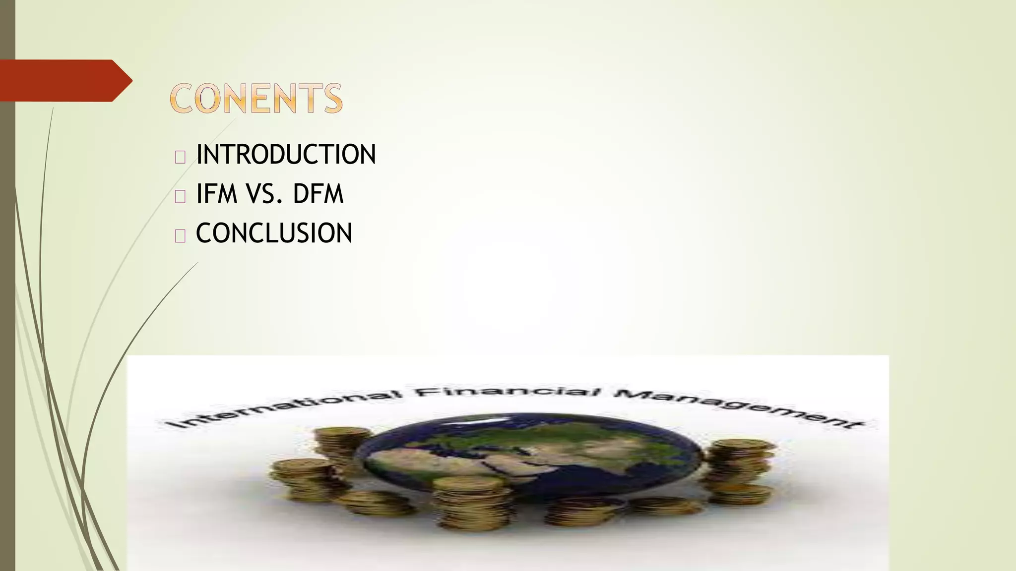 International Financial Management Vs Domestic Financial Management | PPTX