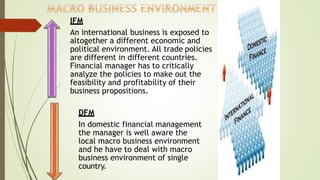 International Financial Management Vs Domestic Financial Management | PPTX