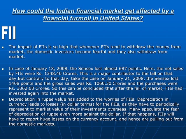 INDIAN FINANCIAL MARKET vs GLOBAL FINANCIAL MARKET | PPT