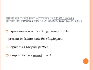 If Only - I Wish English as a Foreign Languange A2.pptx