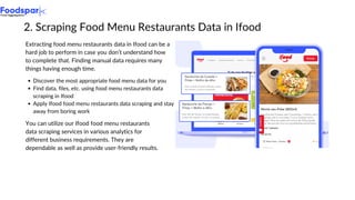 Ifood Restaurant Data Scraping To Get Structured Restaurant Data ...