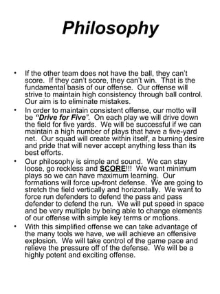 I Formation Offense | PPT