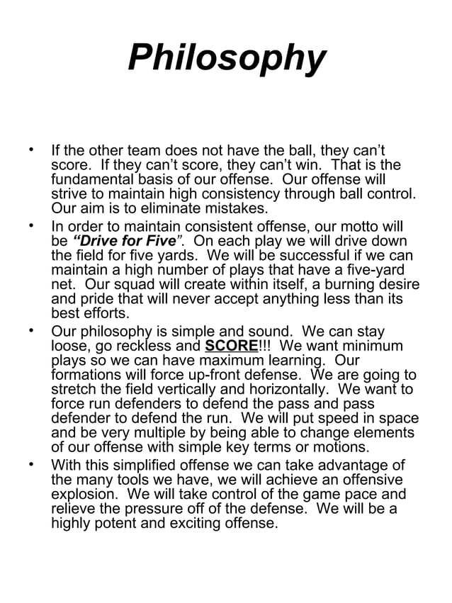 I Formation Offense | PPT | American Football | Sports