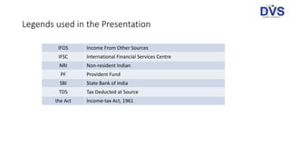 Understanding Income-tax – Income From Other Sources | PPTX