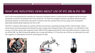 Comparison of environmental impact potential of IFO 380 and IFO 180 ...