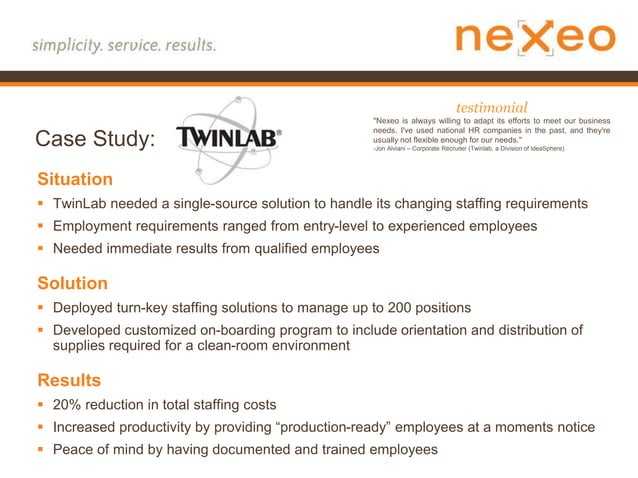 Innovative FlexPak - Nexeo | PPTX