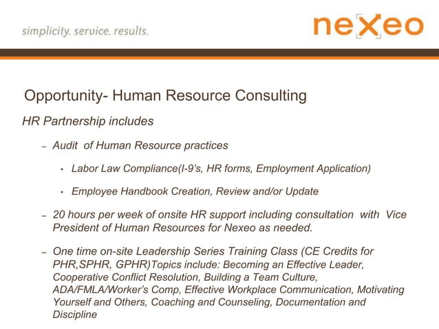 Innovative FlexPak - Nexeo | PPT