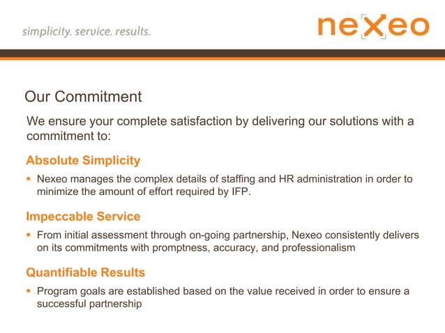 Innovative FlexPak - Nexeo | PPT