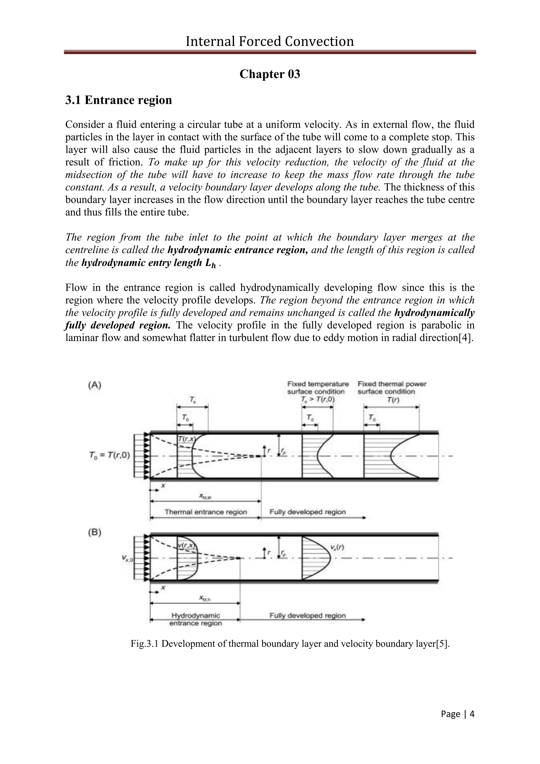 Internal Forced Convection | PDF | Physics | Science