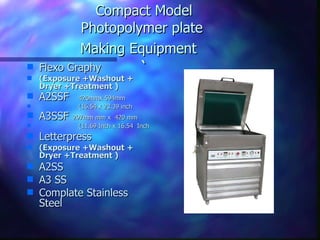 Ifpl Platmaking Equipment | PPT