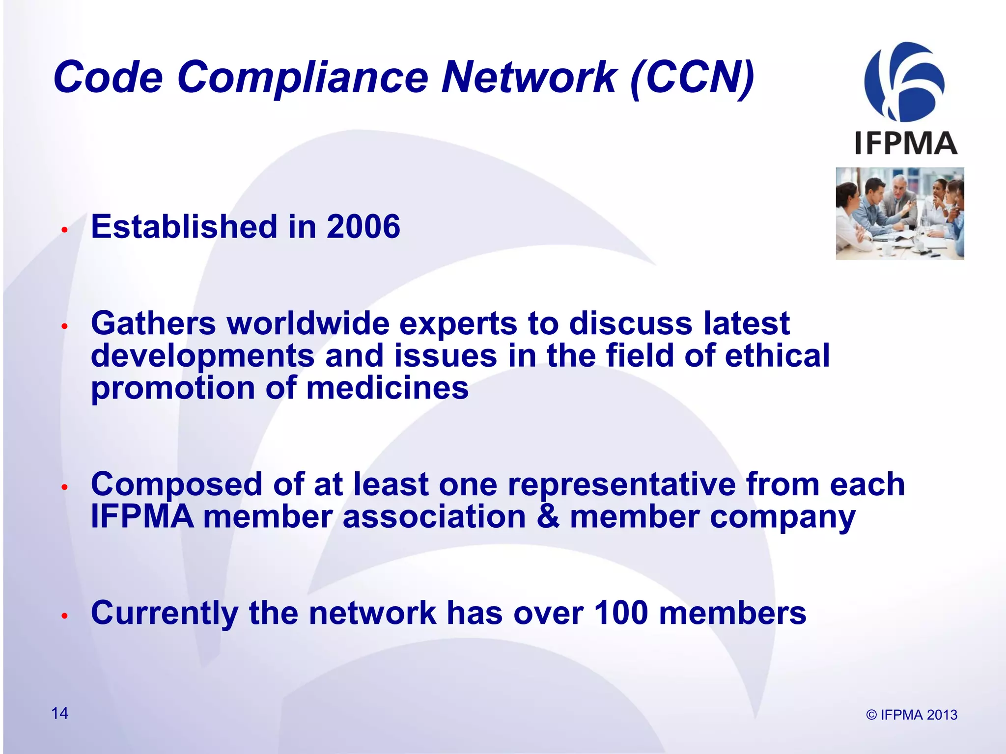 IFPMA Code of Practice 2012 | PDF