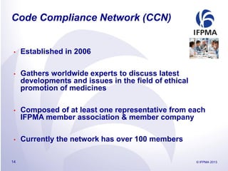 IFPMA Code of Practice 2012 | PDF