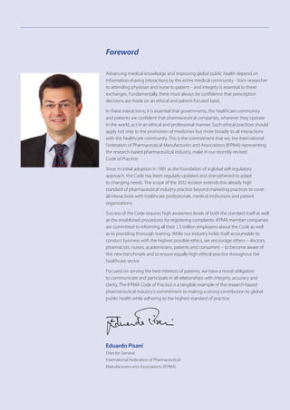 Ifpma code of_practice_2012 | PDF