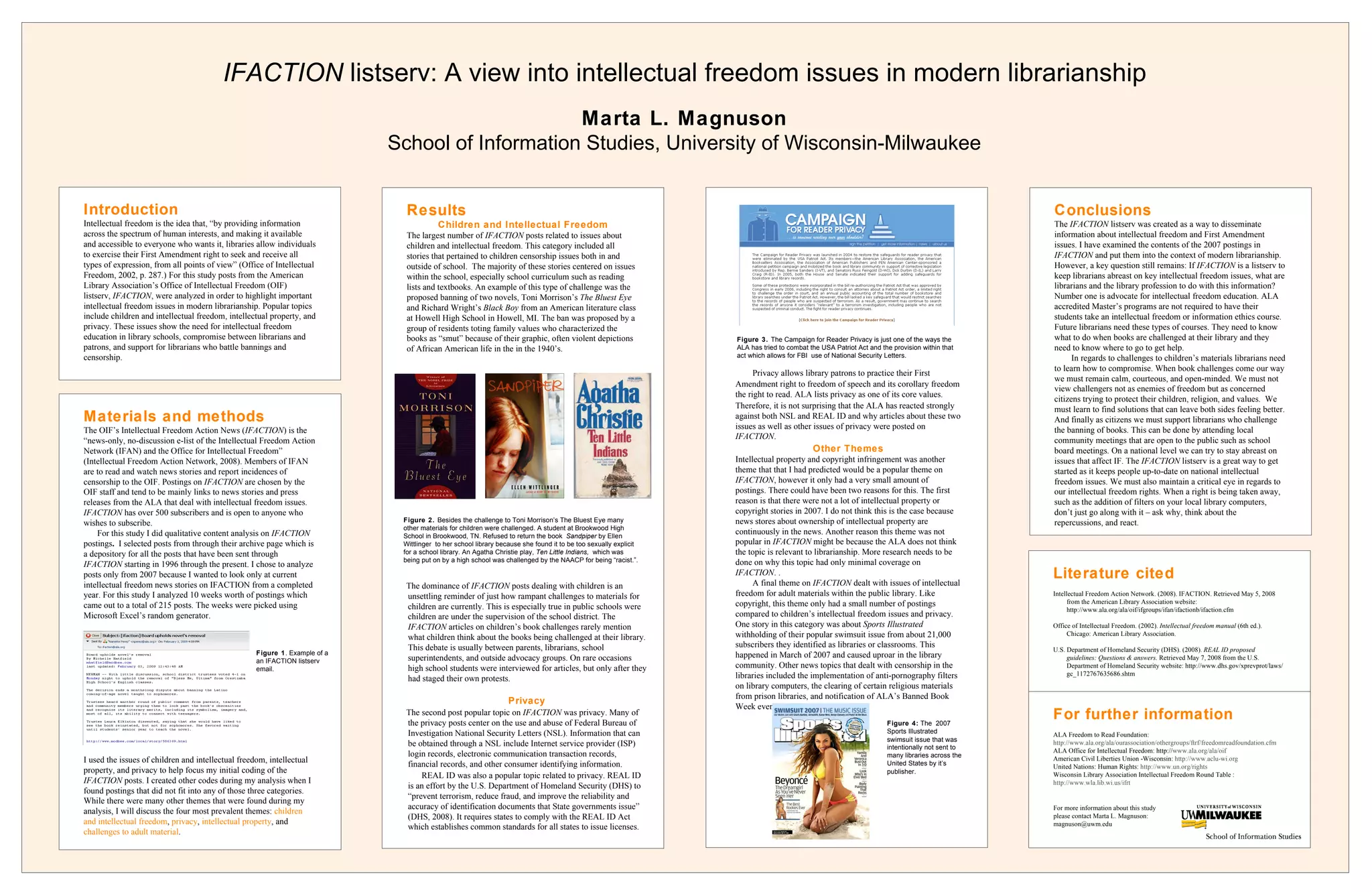 Intellectual Freedom poster | PPT