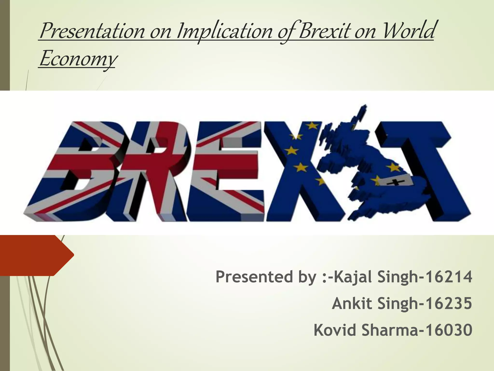 ppt on brexit | PPT