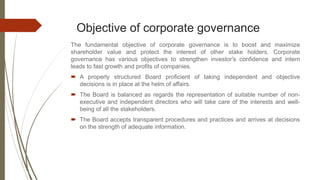 Corporate Governance and Ethical Business Strategy | PPT