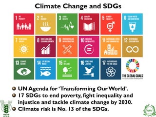 IFPRI-TAAS-ICAR- Climate Risks in achieving SDG's: Policies and ...