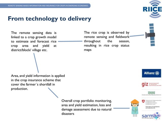 IFPRI-Role of Remote Sensing Technology in PMFBY-Manoj Yadav | PPT