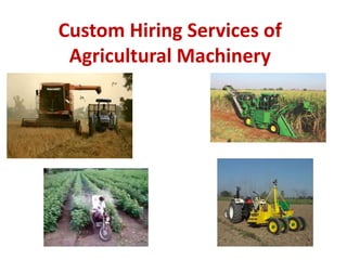 Farm Machinery Uses and Agricultural Machinery Industries in India ...